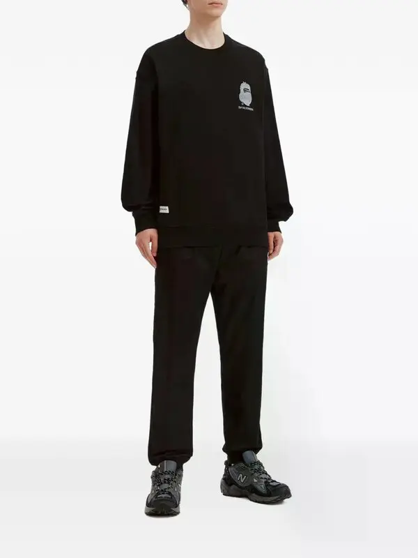 FINGERCROXX Logo-patch Drawstring-waist Track Pants