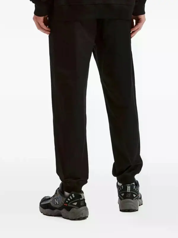 FINGERCROXX Logo-patch Drawstring-waist Track Pants