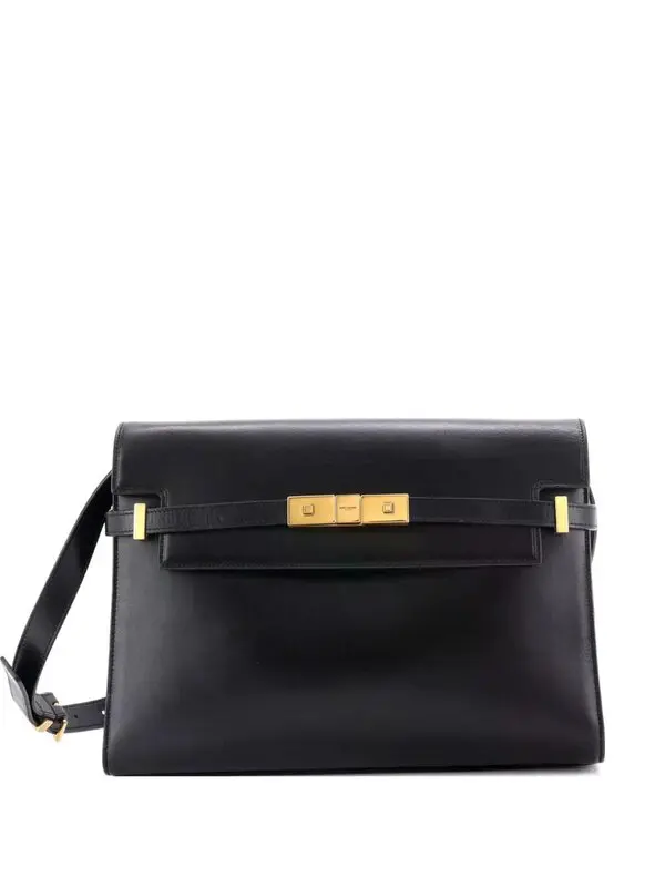 Saint Laurent Manhattan Leather Medium Shoulder Bag