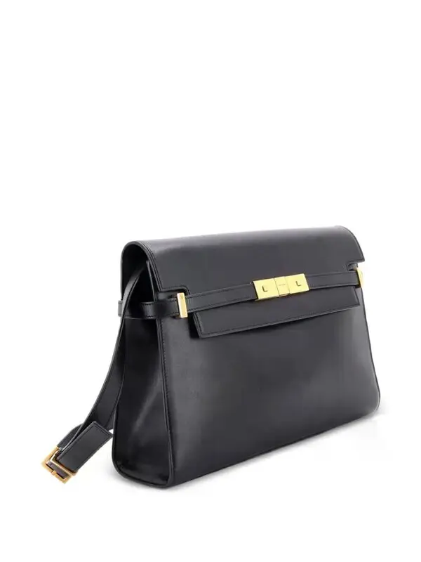 Saint Laurent Manhattan Leather Medium Shoulder Bag