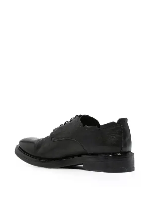 POST ARCHIVE FACTION Raw-edge Lace-up Derby Shoes