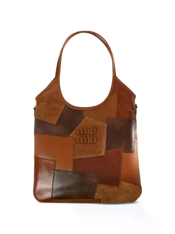 Miu Miu Ivy Leather Patchwork Bag
