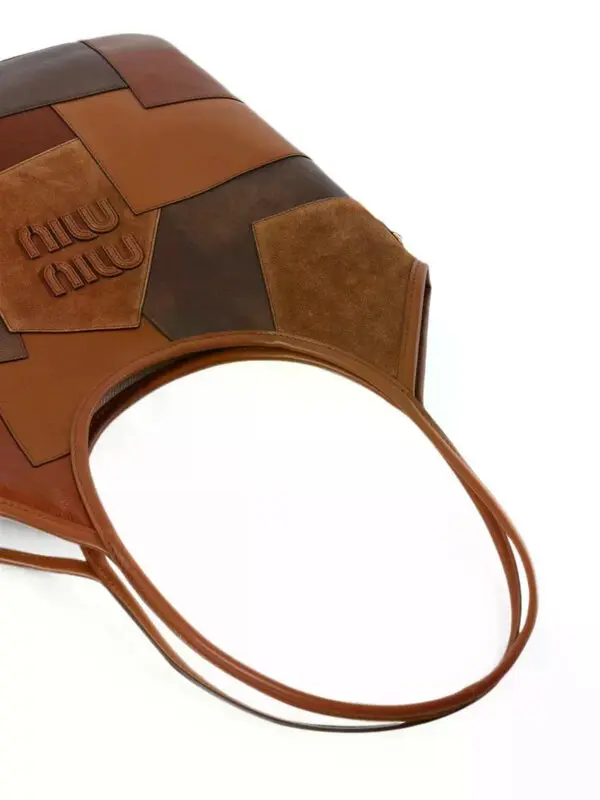 Miu Miu Ivy Leather Patchwork Bag