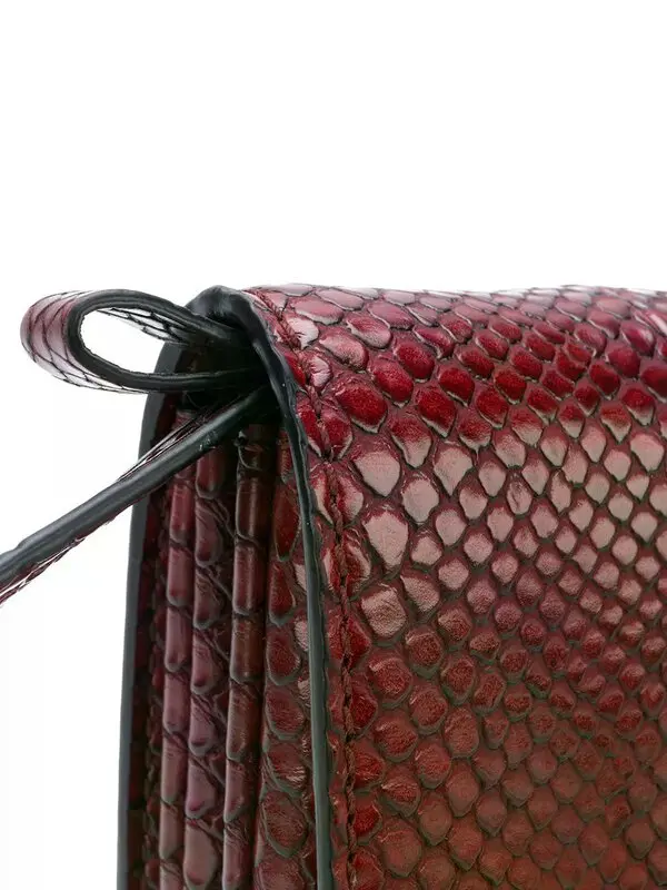 Stella McCartney Snake-effect Mini Bag - Red