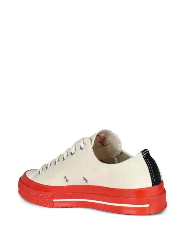 Comme Des Garçons X Converse Chuck Taylor Heart-print Sneakers
