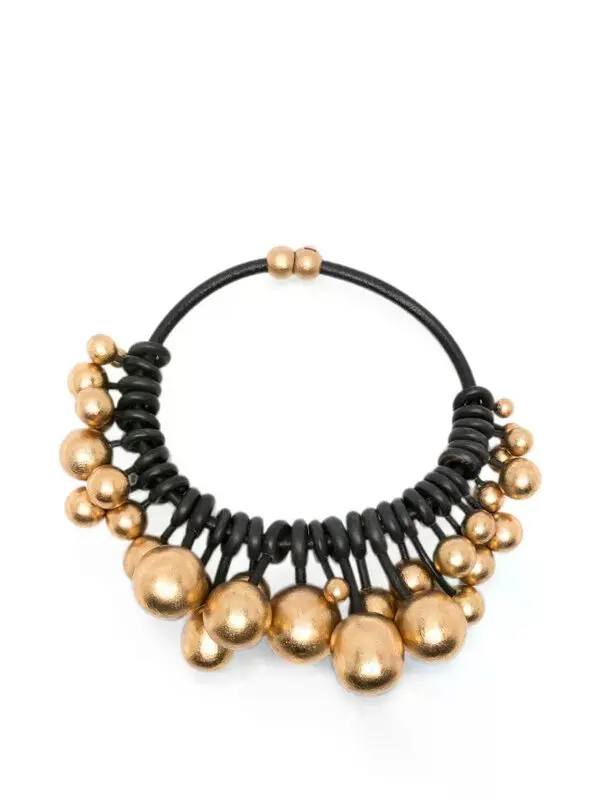 MONIES Bead-embellished Chunky Necklace