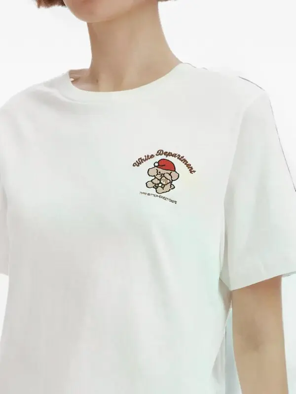 CHOCOOLATE Graphic-print Cotton T-shirt
