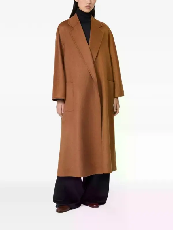 Max Mara Ludmilla Icon Coat Tobacco