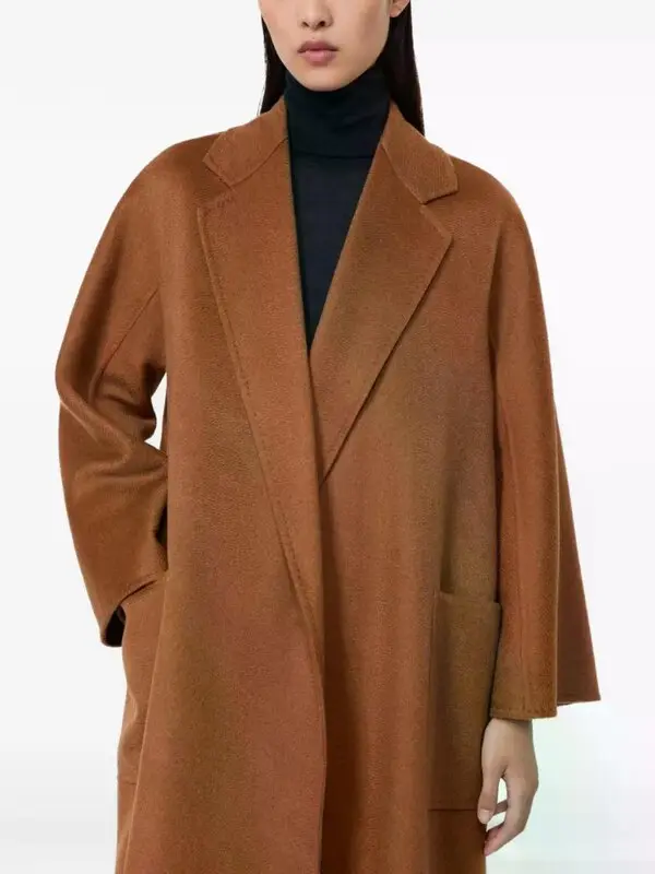 Max Mara Ludmilla Icon Coat Tobacco
