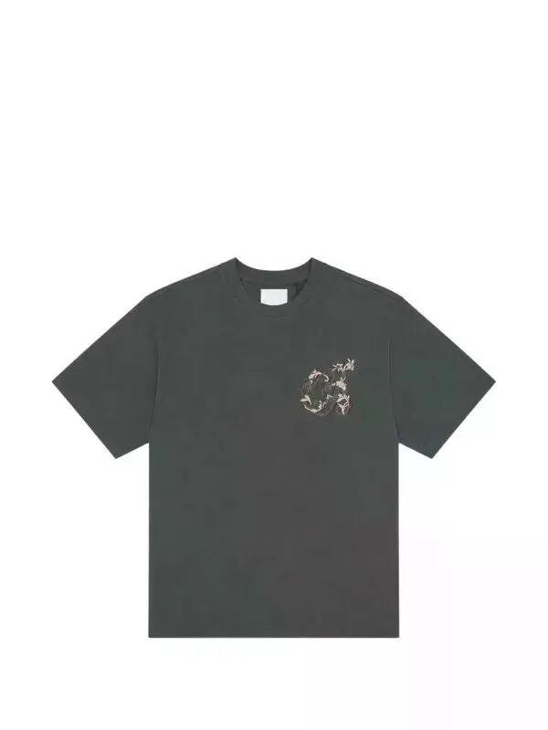 ONLY THE BLIND Maison Crest Embroidered T-shirt