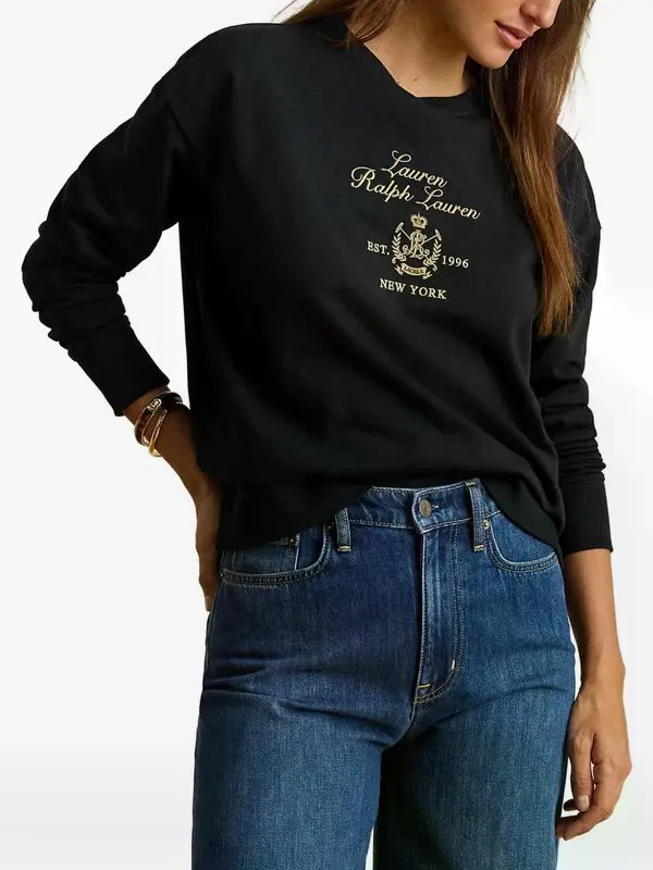 Ralph Lauren Logo-print Crew-neck Sweatshirt