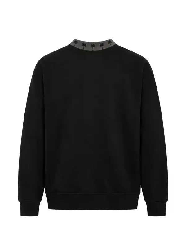 Palm Angels Palm Rib Regular Crew Sweatshirt