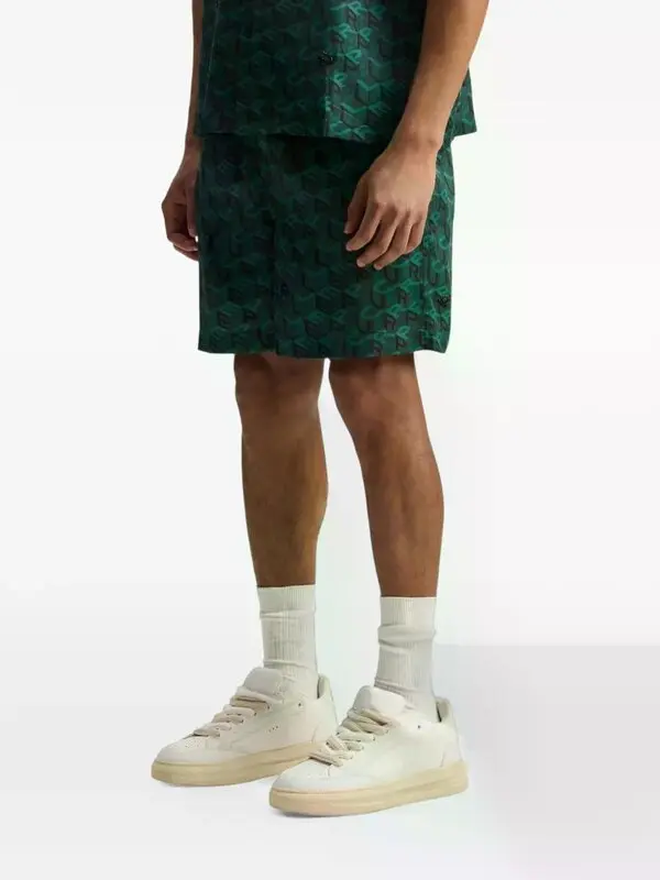PURPLE BRAND Cube Monogram Short