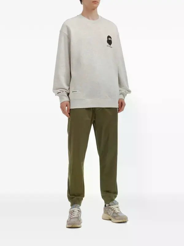 FINGERCROXX Logo-patch Drawstring-waist Track Pants