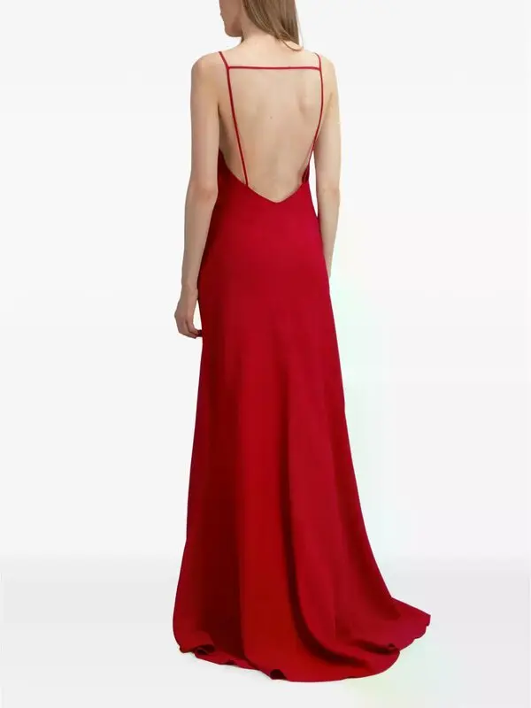 THE ARKOW Laura Crepe Maxi Dress