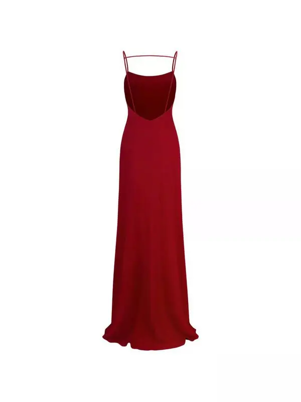 THE ARKOW Laura Crepe Maxi Dress