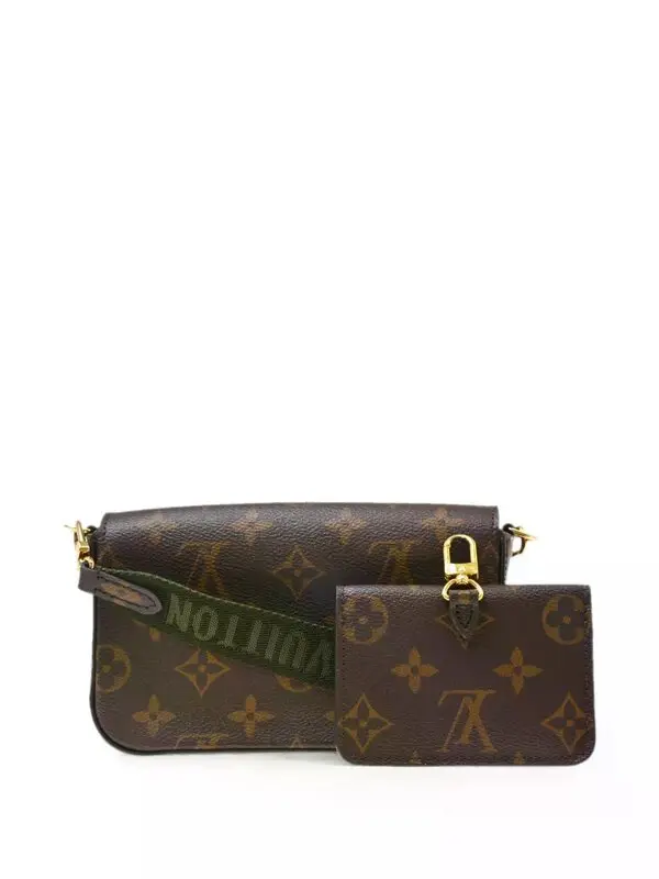 LOUIS VUITTON 2010-2020s Félicie Strap & Go Monogram Shoulder Bag