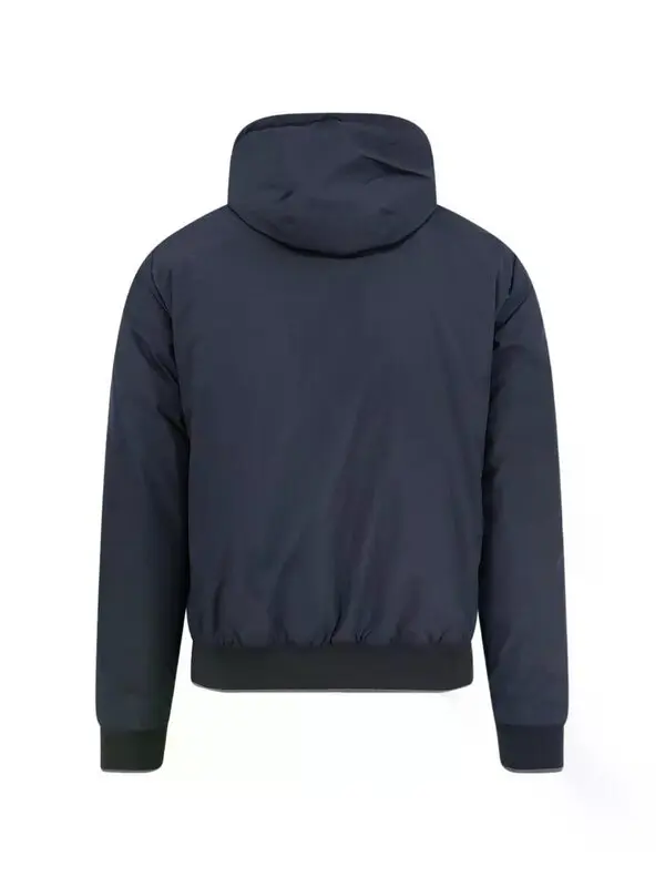MOORER Zip-up Hooded Jacket