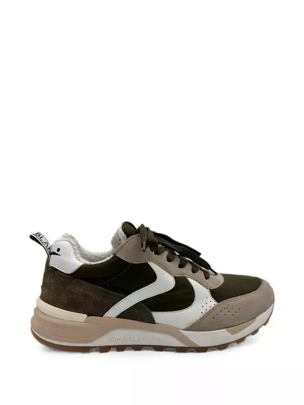 VOILE BLANCHE Panelled Suede Sneakers
