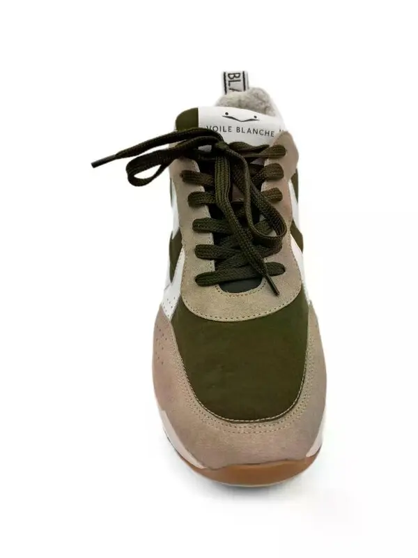 VOILE BLANCHE Panelled Suede Sneakers