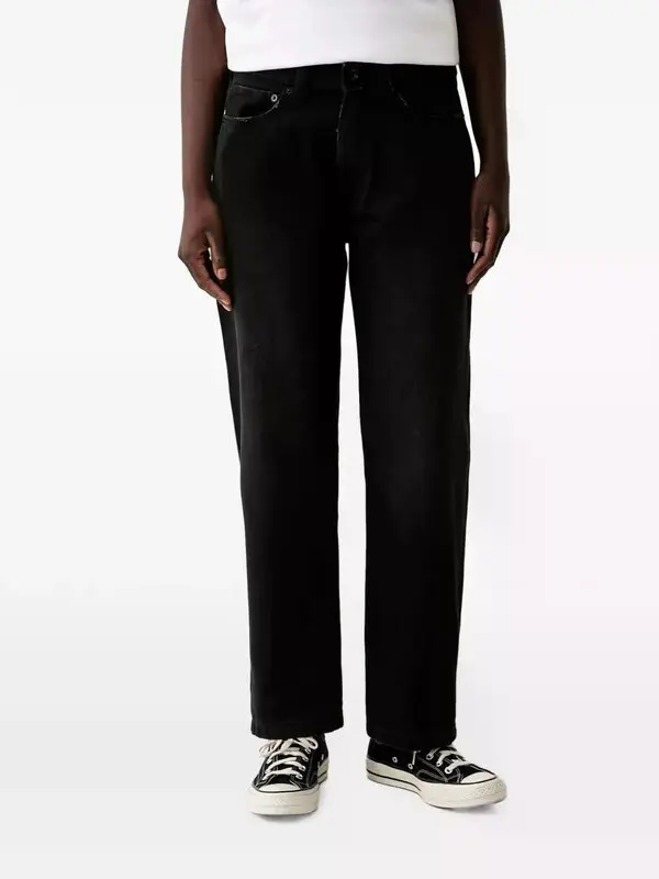 VANS Straight-cut, Mid-rise Checkered Trousers