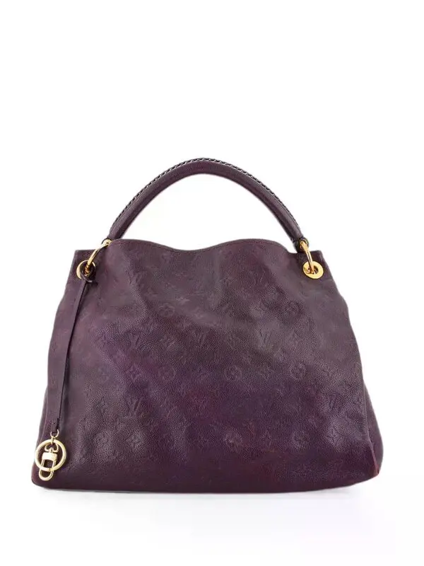 LOUIS VUITTON Artsy Handbag Monogram Empreinte Leather Mm Hobo Bag