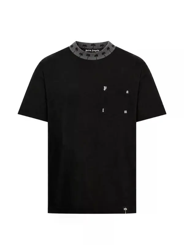 Palm Angels Palm Rib Regular Tee L/s