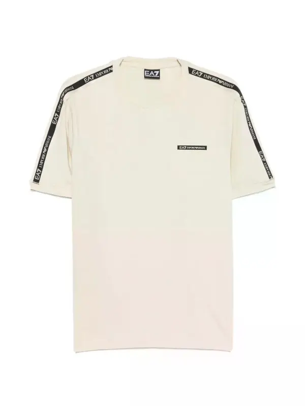 EA7 T-shirt Logo Series Regular Fit Cotton Jersey