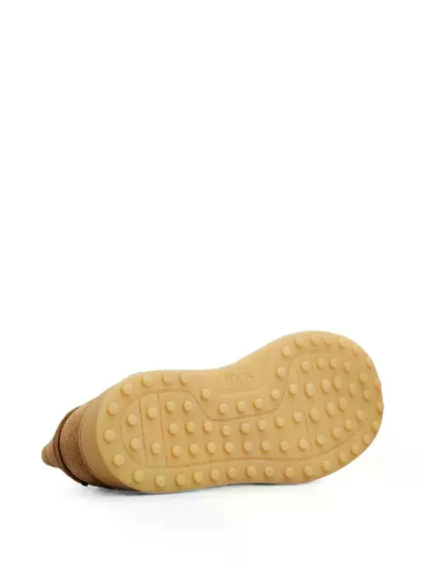 TOD'S Suede Platform Loafers