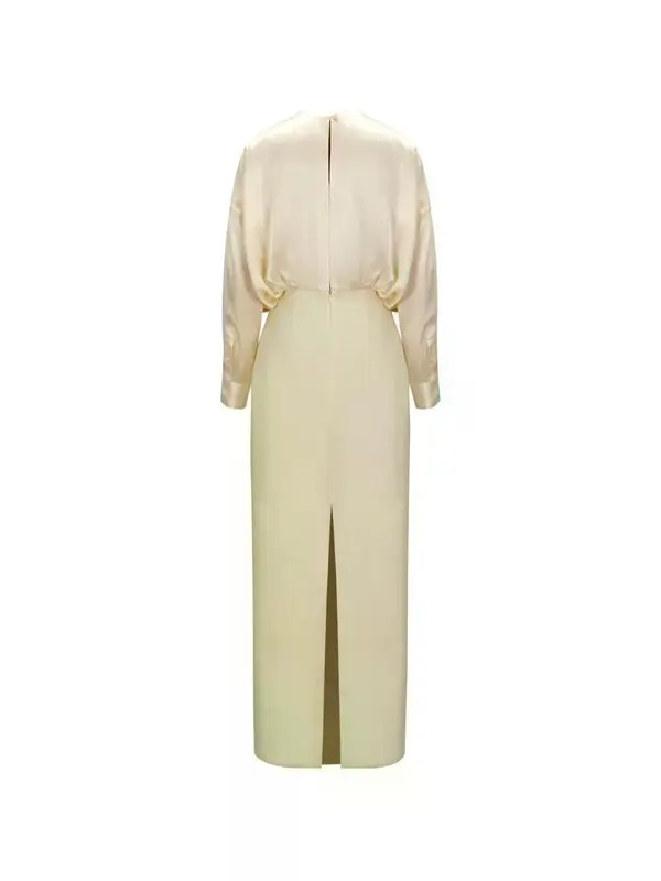 THE ARKOW Sienna V-neck Maxi Dress