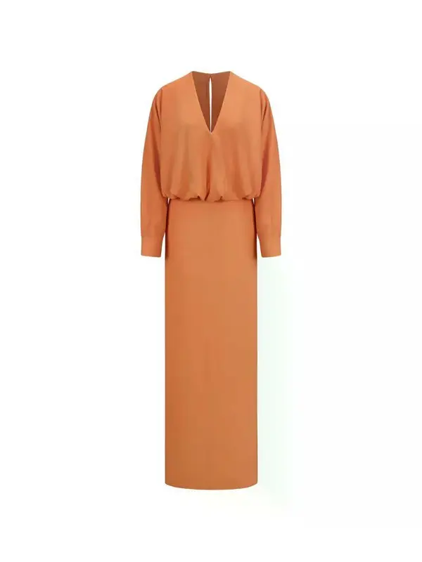 THE ARKOW Aurora Maxi Dress - Orange