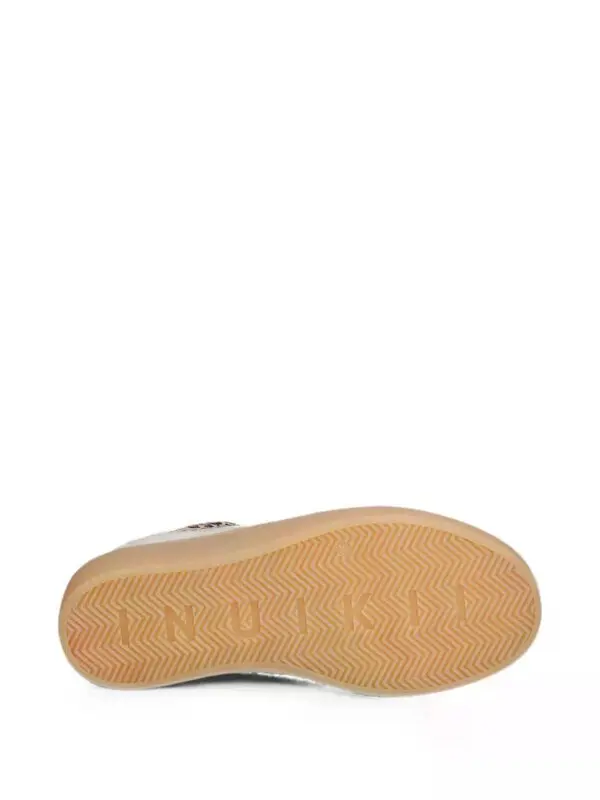 Inuikii Leopard-print Paneled Sneakers
