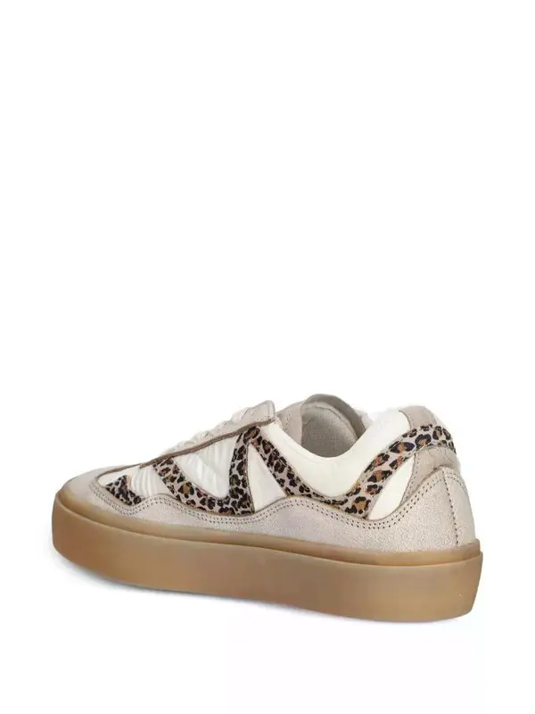Inuikii Leopard-print Paneled Sneakers