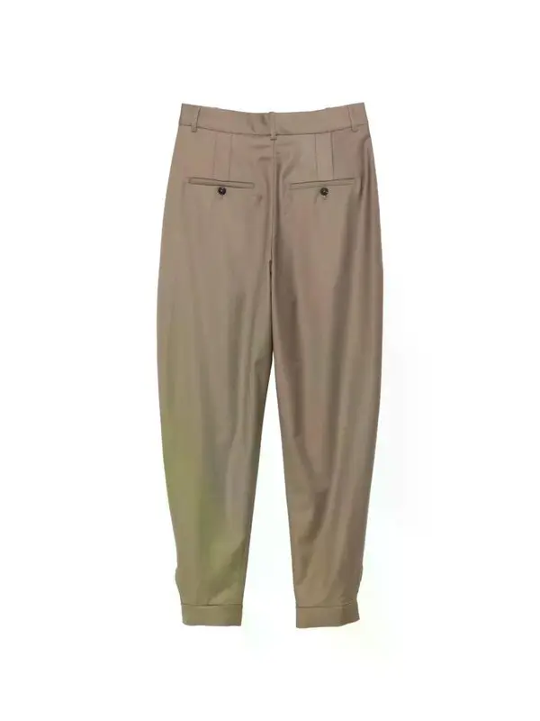 RÓHE Pleated Button-cuff Trousers