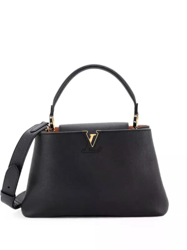 LOUIS VUITTON Capucines Souple Bag Leather Mm Shoulder Bag