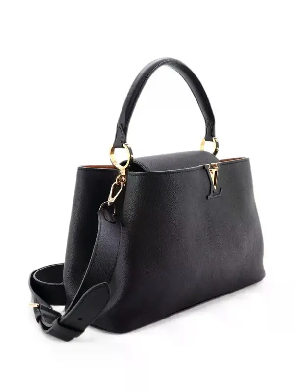 LOUIS VUITTON Capucines Souple Bag Leather Mm Shoulder Bag