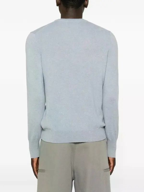 Eric Bompard Cashmere Crew-neck Knit - Blue