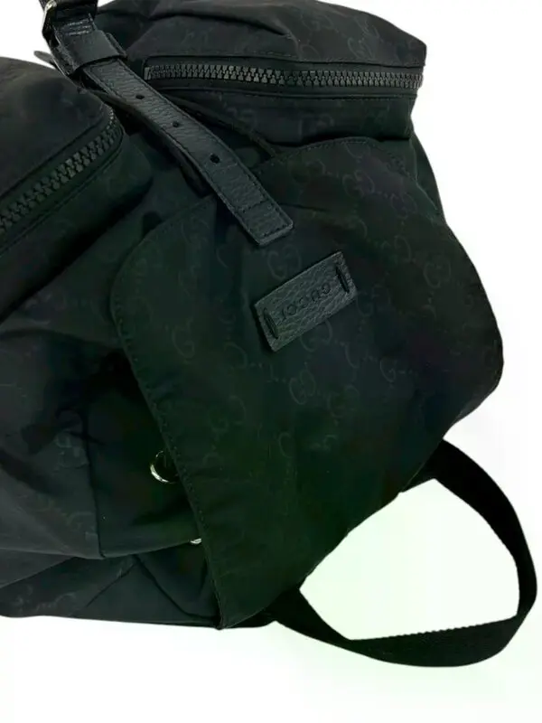 Gucci 2000-2015 Gg Nylon Double Front Pocket Backpack