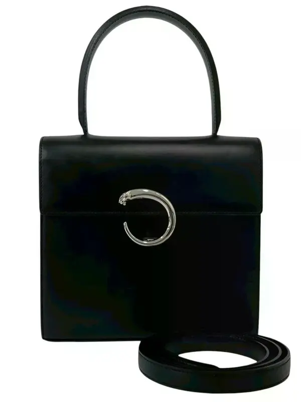 Cartier Leather Panthère Satchel