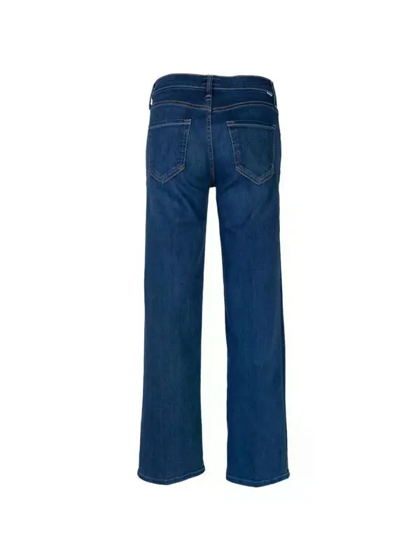 MOTHER The Mid Rise Rambler Zip Flood Jeans