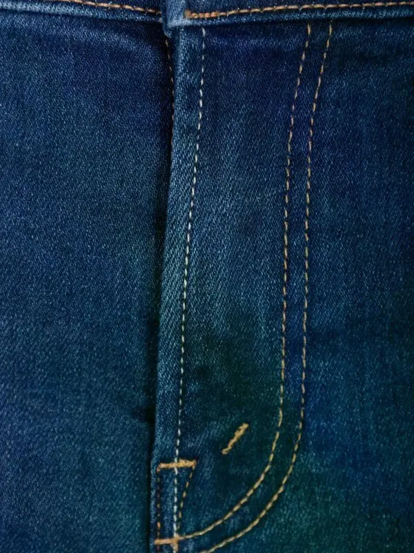 MOTHER The Mid Rise Rambler Zip Flood Jeans