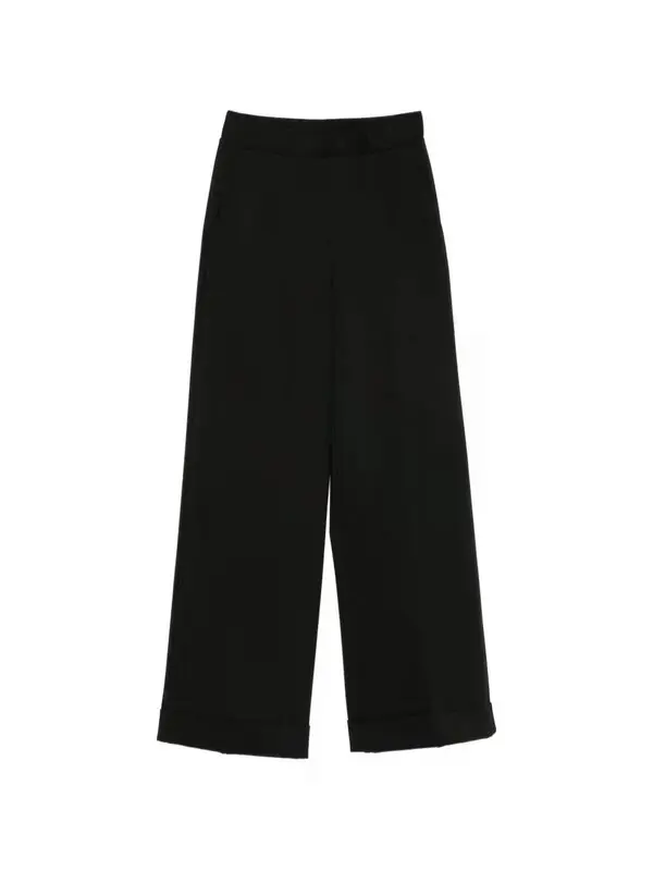 SEMICOUTURE Turn-up Cuffs Trousers