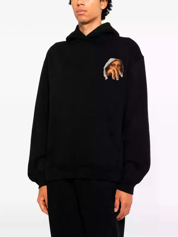 MELT Graphic-print Pouch-pocket Hoodie