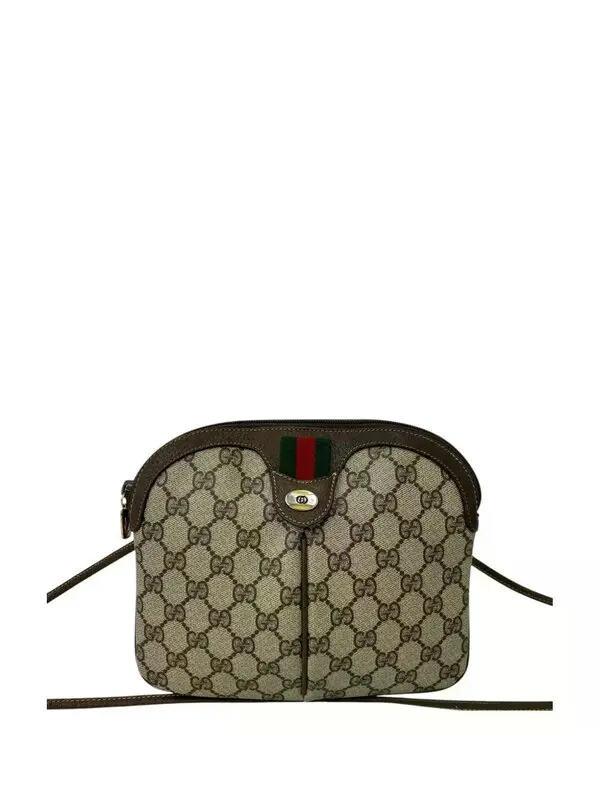 Gucci 20th Century Gg Supreme Web Crossbody Bag - Neutrals