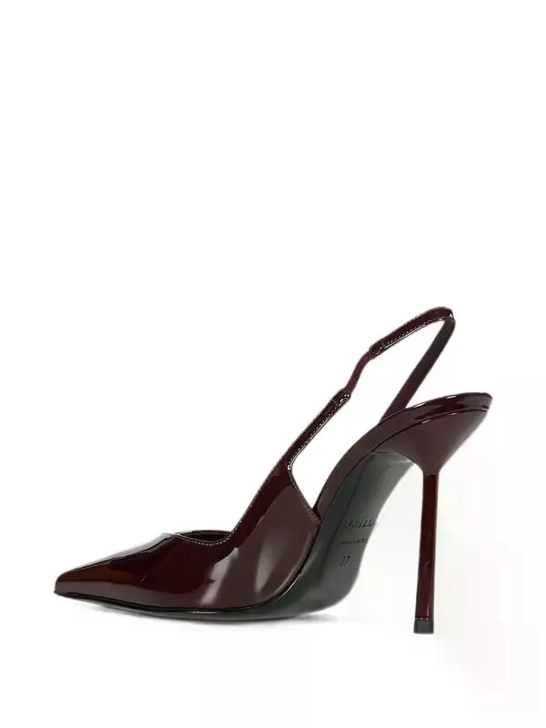 LE SILLA Vivienne Patent-finish Slingback Pumps