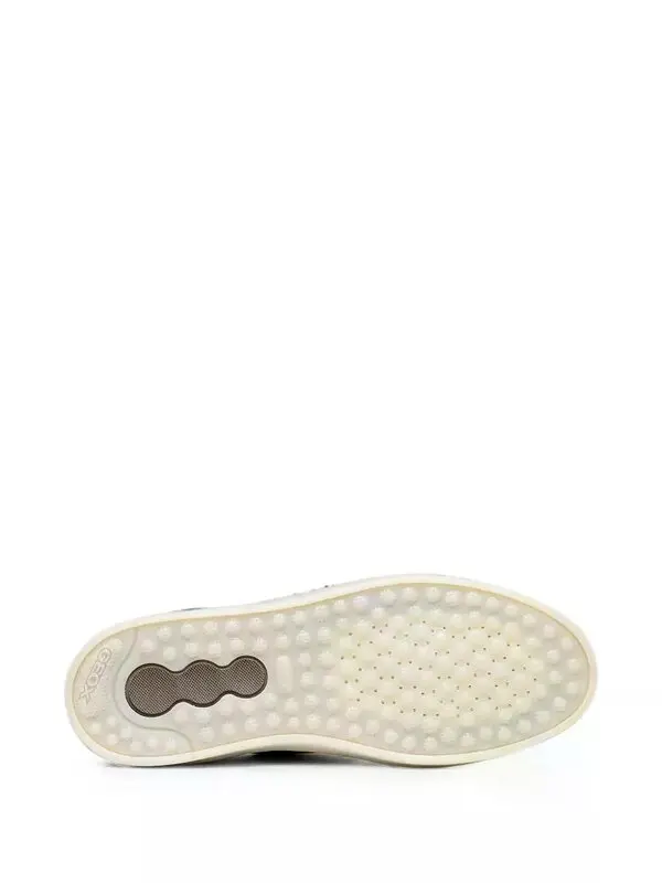 Geox Actif X4 Suede-panelled Sneakers