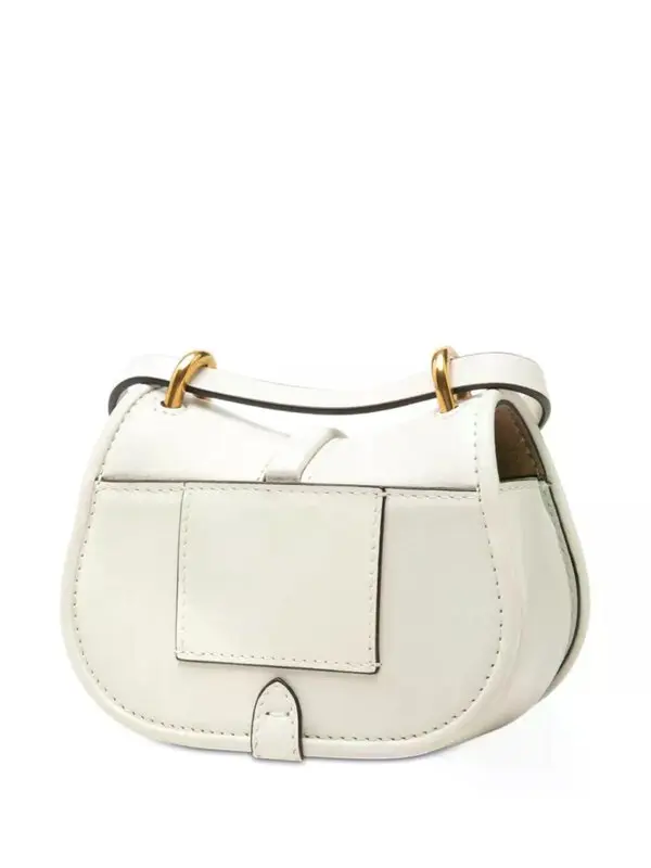 Fendi 2010-2026 Nano Leather C Mon Crossbody Bag - White
