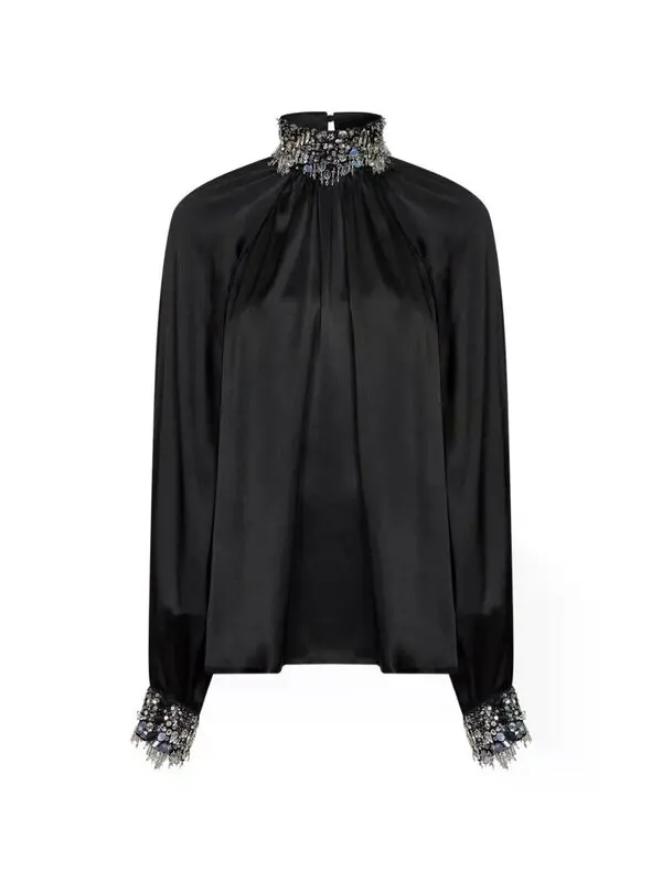 ALINA Bead-embellished Blouse