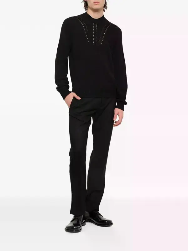 JIL SANDER Pointelle-knit Sweater
