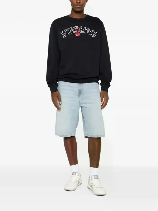 Iceberg Logo-embroidered Sweatshirt